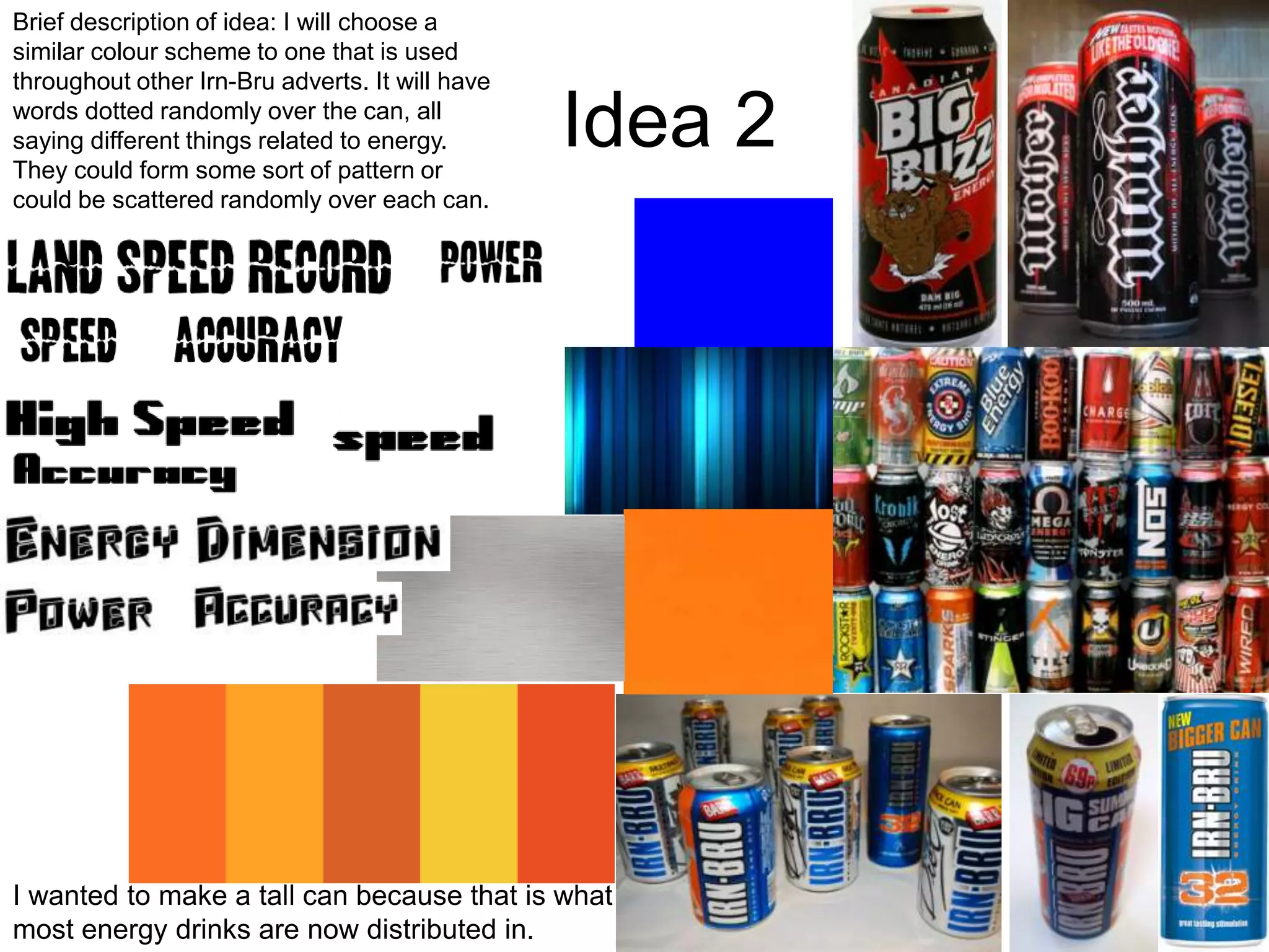 Irn bru mood boards | PPTX | Food & Drink