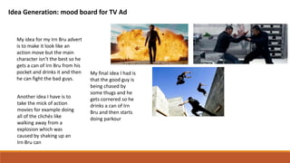 Irn bru proforma. coursework | PPTX