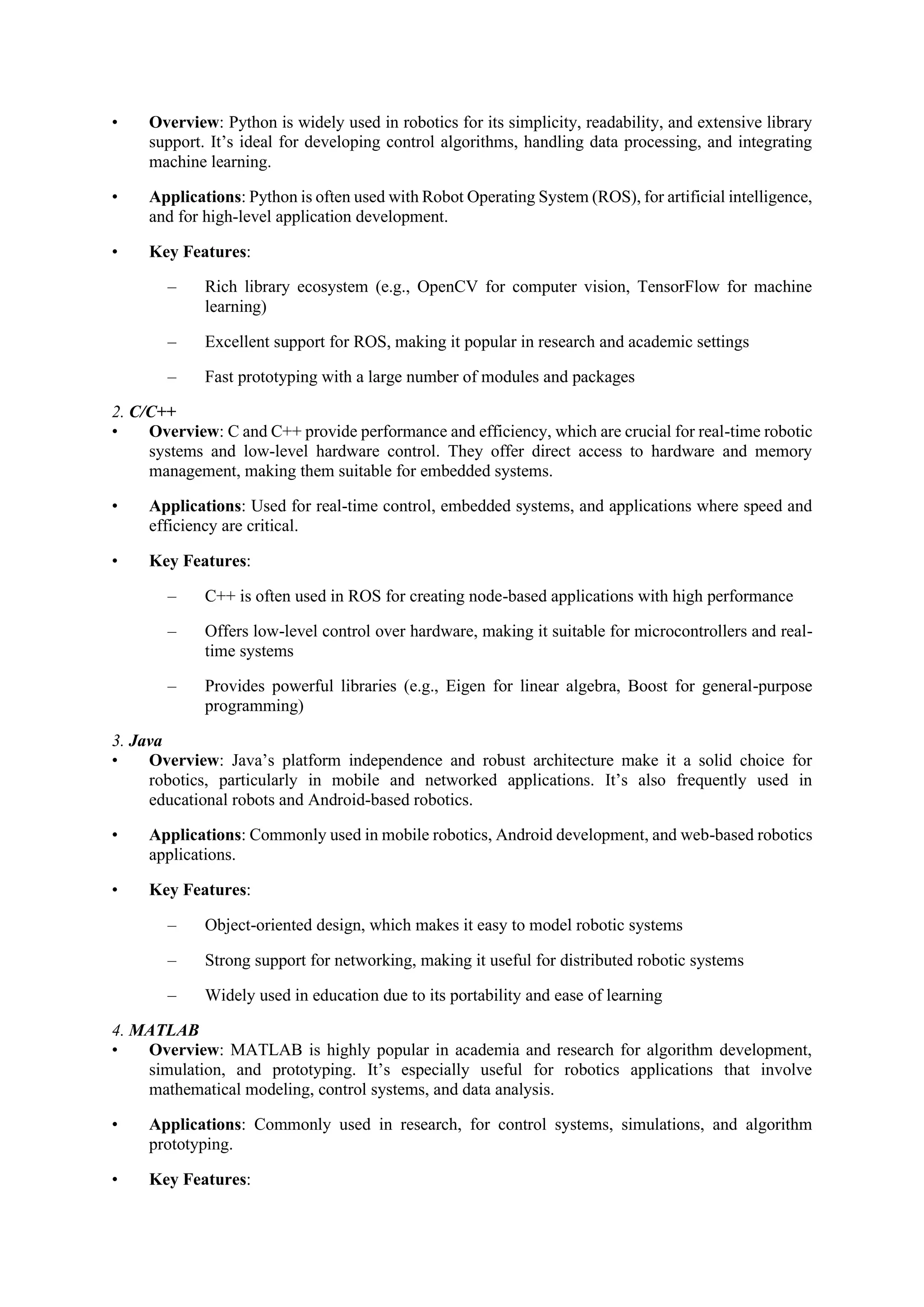 B.Tech 5th Semester Industrial Robotics Notes Module- VI | PDF