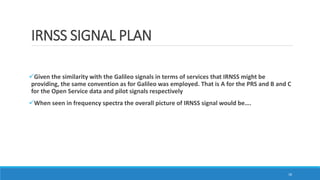 IRNSS ISRO | PPTX