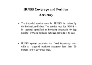 IRNSS | PPTX