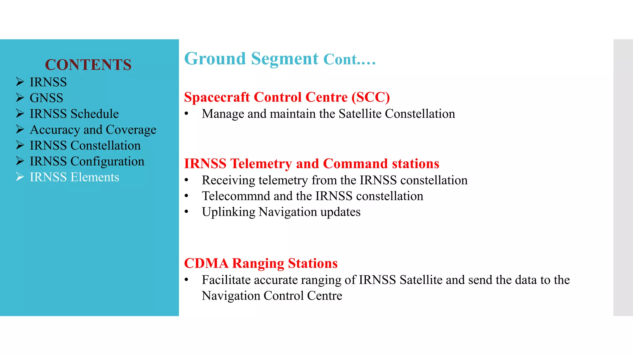 IRNSS (NAVIC) | PPTX