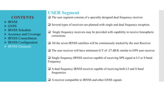 IRNSS (NAVIC) | PPTX