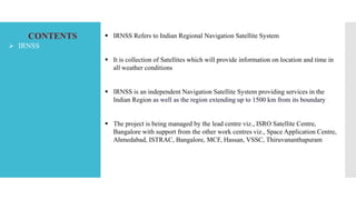 IRNSS (NAVIC) | PPTX