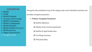 IRNSS (NAVIC) | PPTX