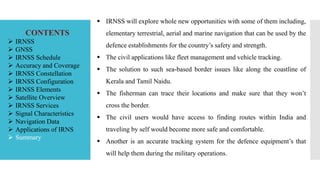 IRNSS (NAVIC) | PPTX