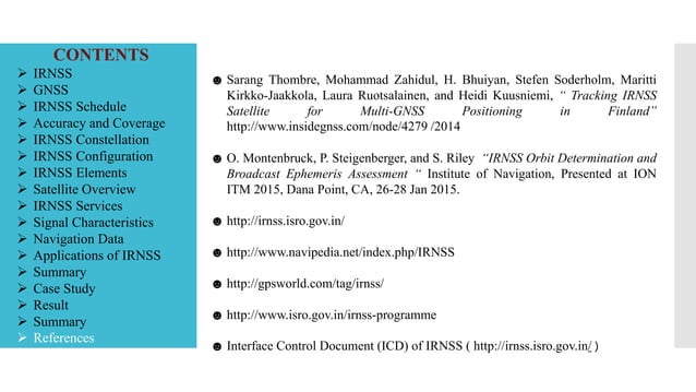 IRNSS (NAVIC) | PPTX | Cruises | Travel Type