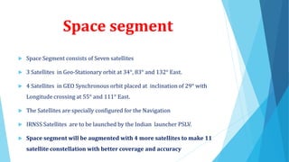 IRNSS by Sree Bhargava | PPTX