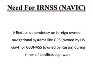 IRNSS paper presentation | PPT
