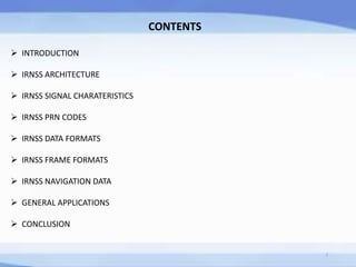 IRNSS | PPTX
