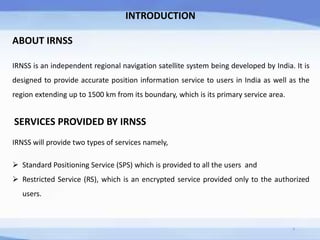 IRNSS | PPTX