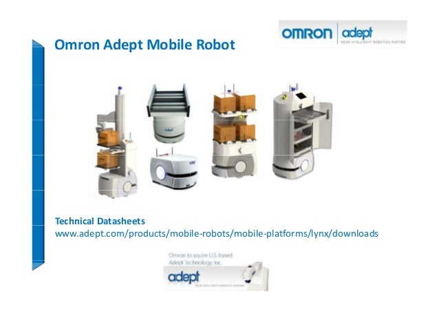 I ROBOT MOBILI OMRON ADEPT. LA NUOVA FRONTIERA NELLA MOVIMENTAZIONE I…