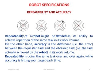 IROB SPECIFICATIONS of the robotics.pptx