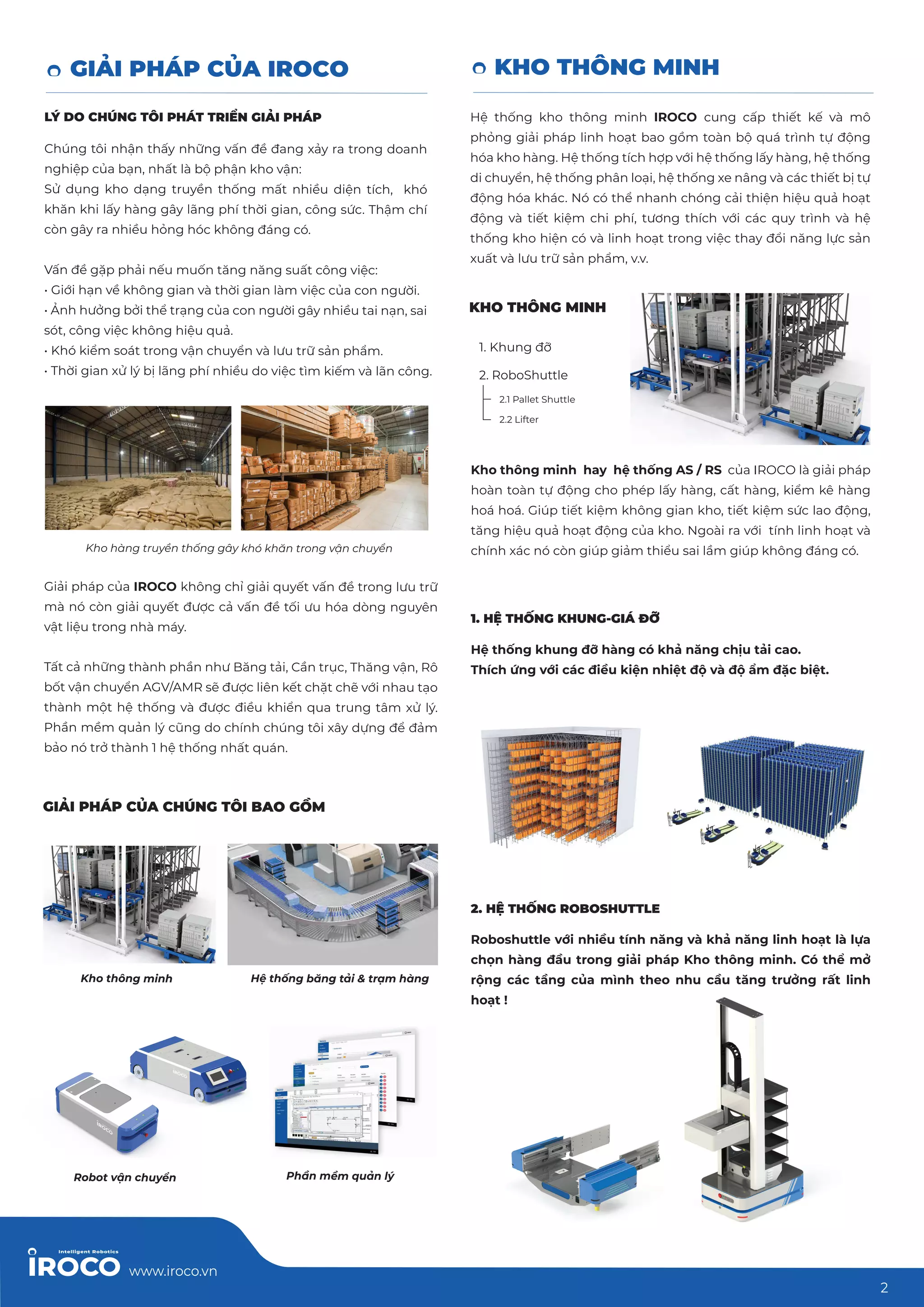 Giải pháp Intralogistics|| Hệ thống kho thông minh|| Smart Warehouse | PDF