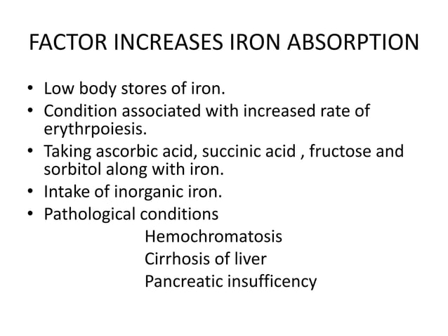 Iron | PPTX | Blood Disorders | Diseases and Conditions