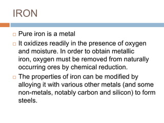 Iron | PPTX