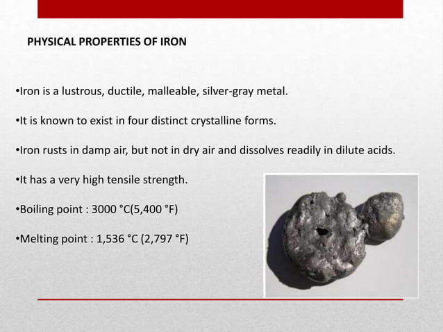 CAST IRON & WROUGHT IRON | PPTX