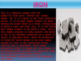 Iron | PPTX