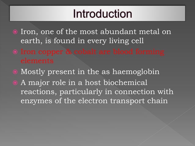 Iron | PPT