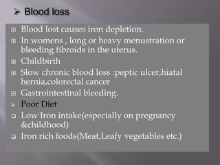Iron Deficiency Disease | PPTX