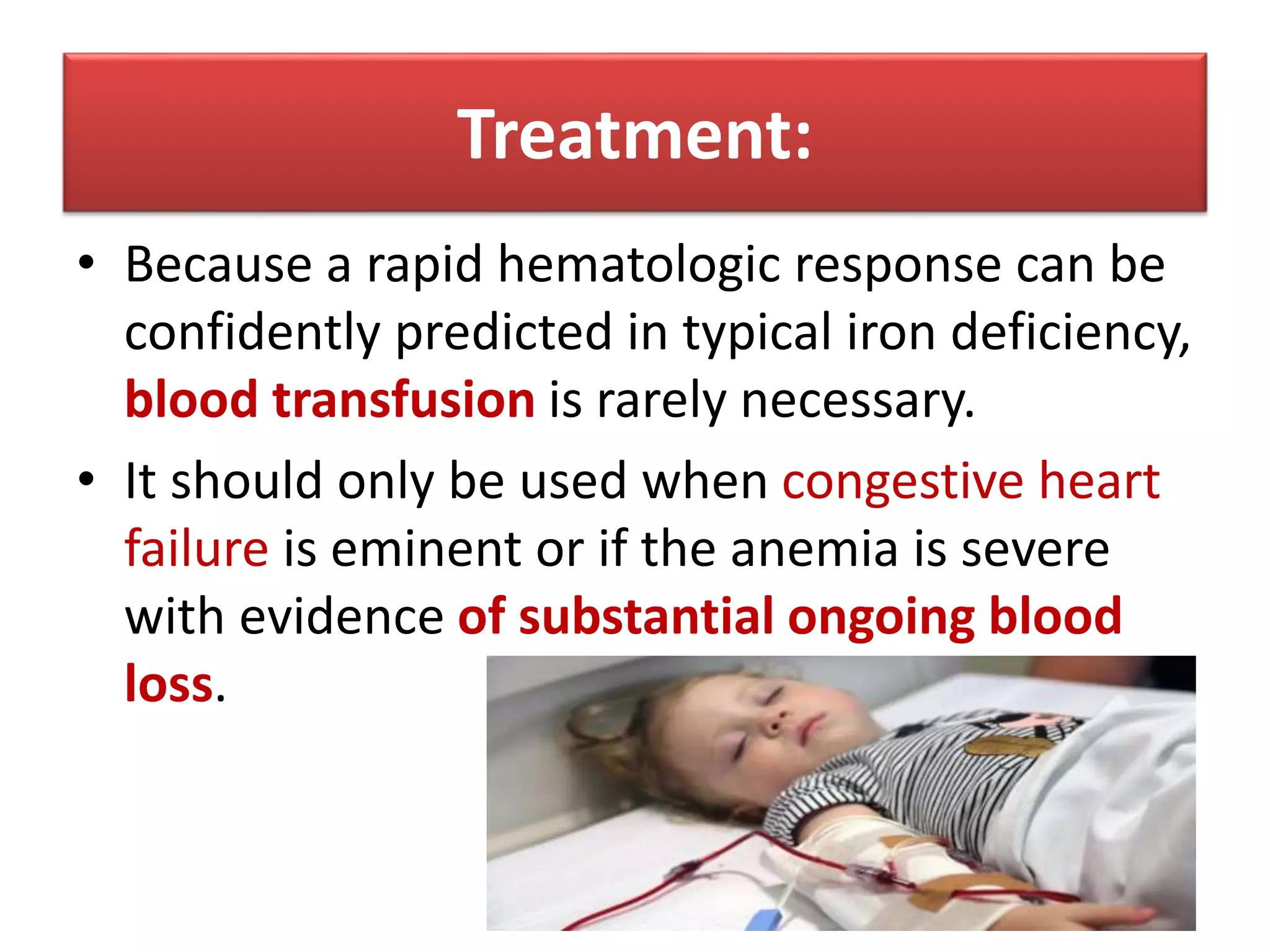 Iron deficiency anemia in children | PPTX