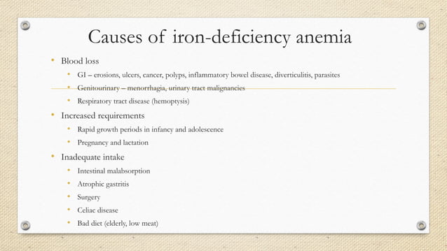 Iron-deficiency anemia_students (1).pptx iron | PPT
