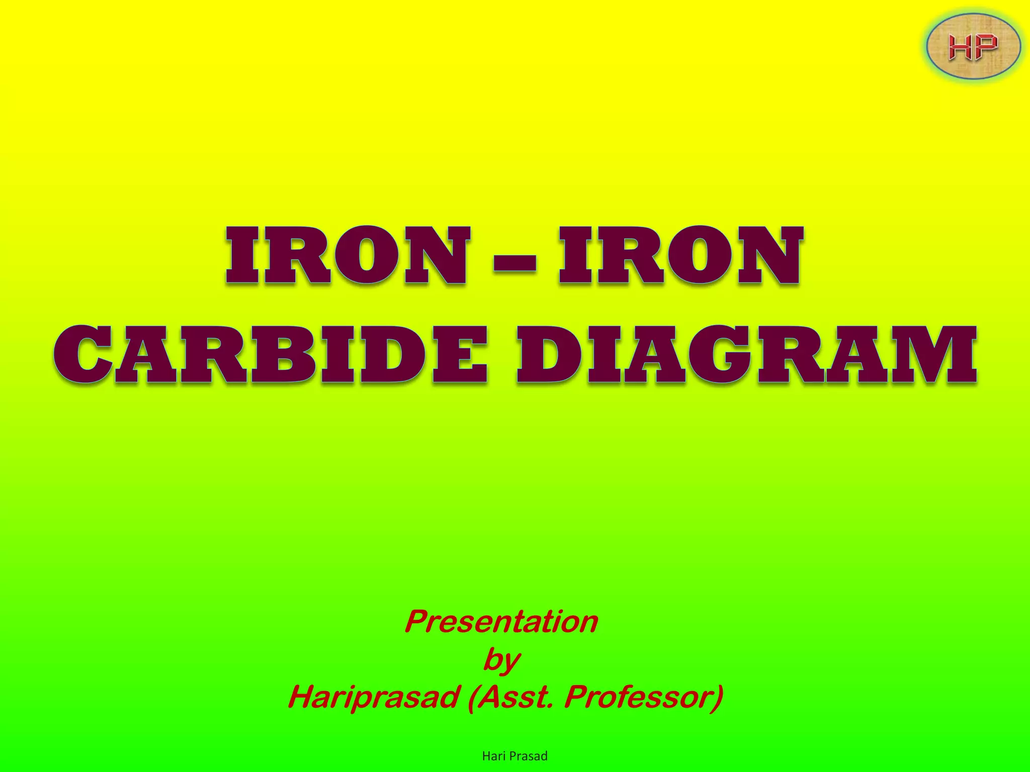 Iron iron carbide diagram By Hariprasad | PDF