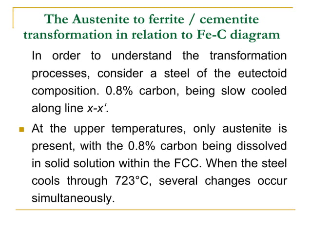 IRON- IRON CARBIDE DIAGRAM.ppt | Chemistry | Science