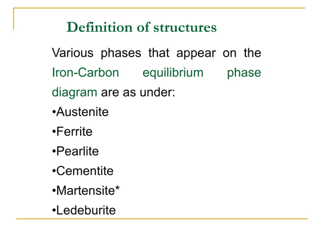 IRON- IRON CARBIDE DIAGRAM.ppt | Chemistry | Science