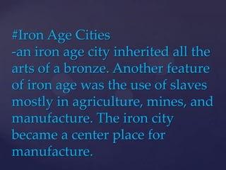 Iron Age -STS | PPTX