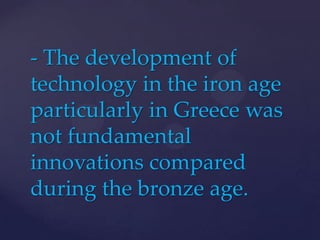 Iron Age -STS | PPTX