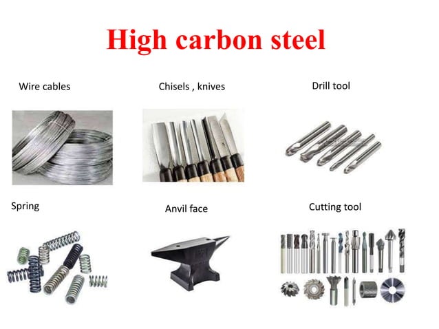 Iron and its commerecial forms , steel classification