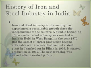 Iron and steel industries | PDF