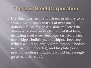 Iron and steel industries | PPTX