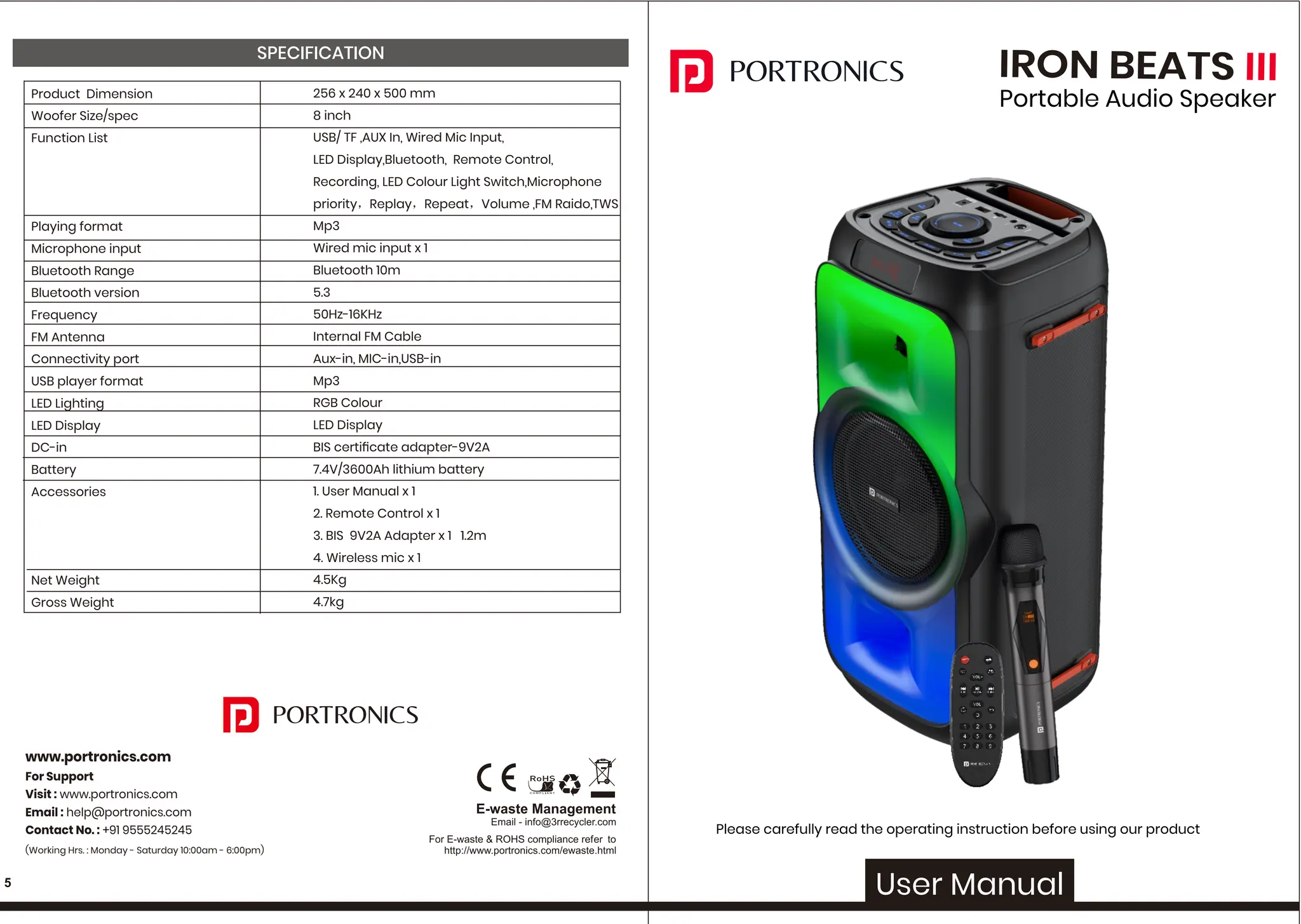 Iron_Beats_III_Manual best audio experience | PDF