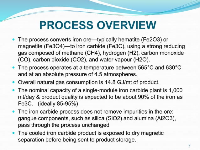 Iron carbide- charactristics and properties | PPTX