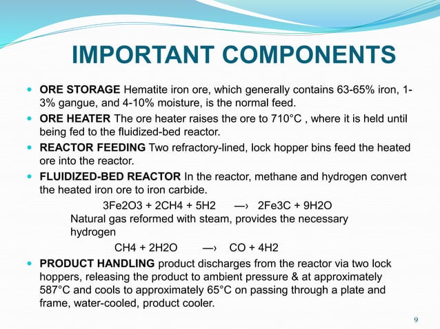 Iron carbide- charactristics and properties | PPT