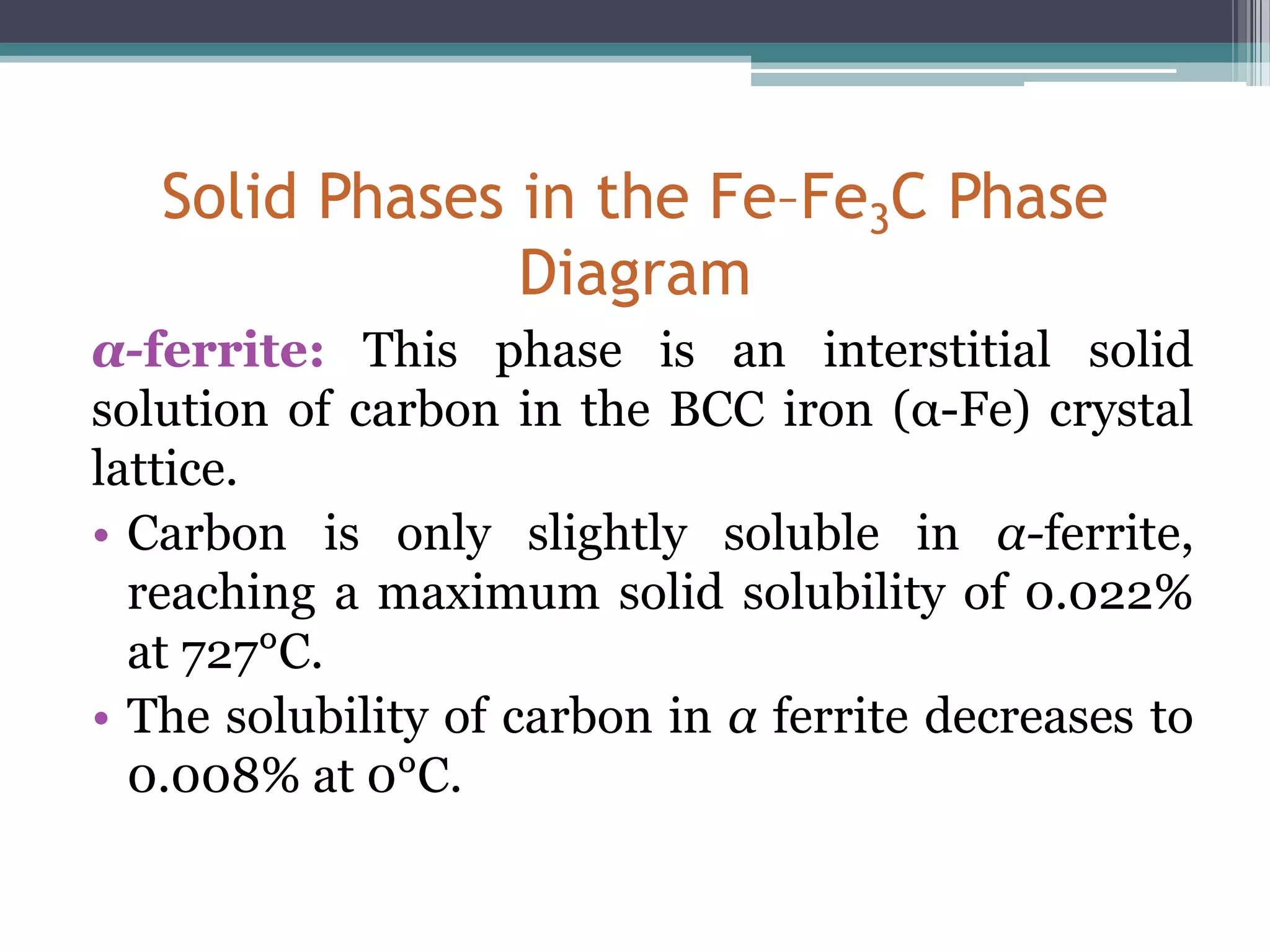 Iron carbon diagram | PDF