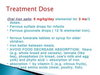 Iron deficiency anemia | PPT