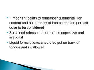 Iron deficiency anemia | PPT