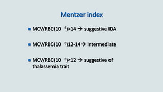 Iron defficiency anemia | PPTX
