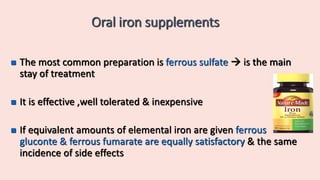 Iron defficiency anemia | PPTX