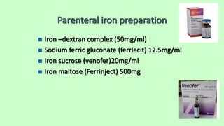 Iron defficiency anemia | PPTX