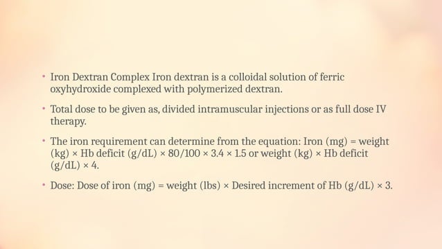 Iron deficiency anemia diagnosis and management | PPT
