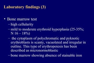 Iron deficiency | PPT