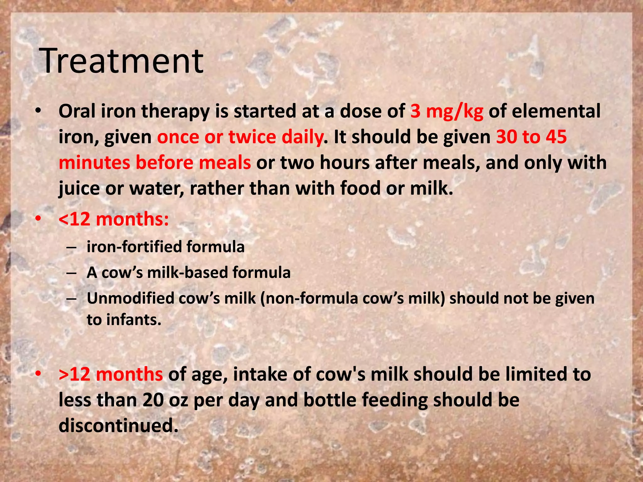 Iron deficiency in children | PPTX