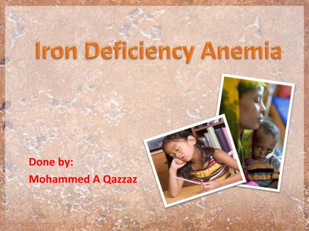 Iron deficiency in children | PPTX | Digestive Disorders | Diseases and ...