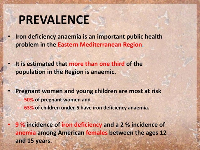 Iron deficiency in children | PPTX | Digestive Disorders | Diseases and ...