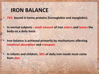 Iron deficiency in children | PPTX