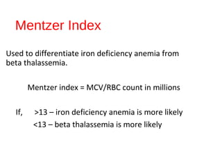 Iron deficiency | PPT